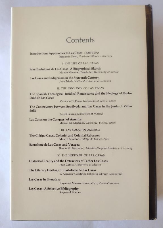 Bartolome de Las Casas in History - Juan Friede and Benjamin Keen ...